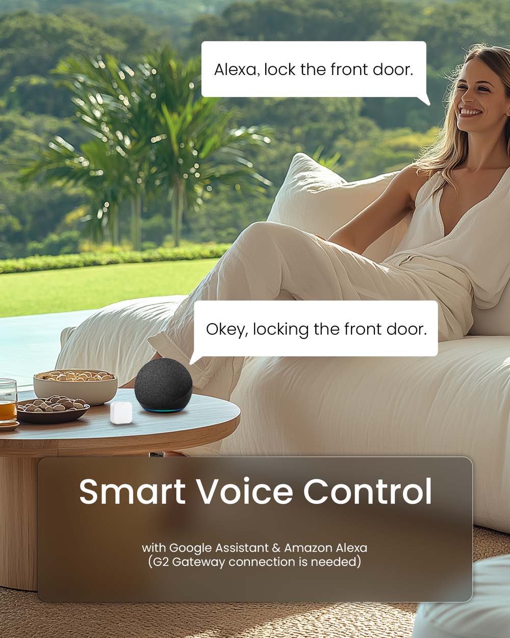 Fingerprint Scanner Door Lock B200 with G2 Gateway | DESLOC