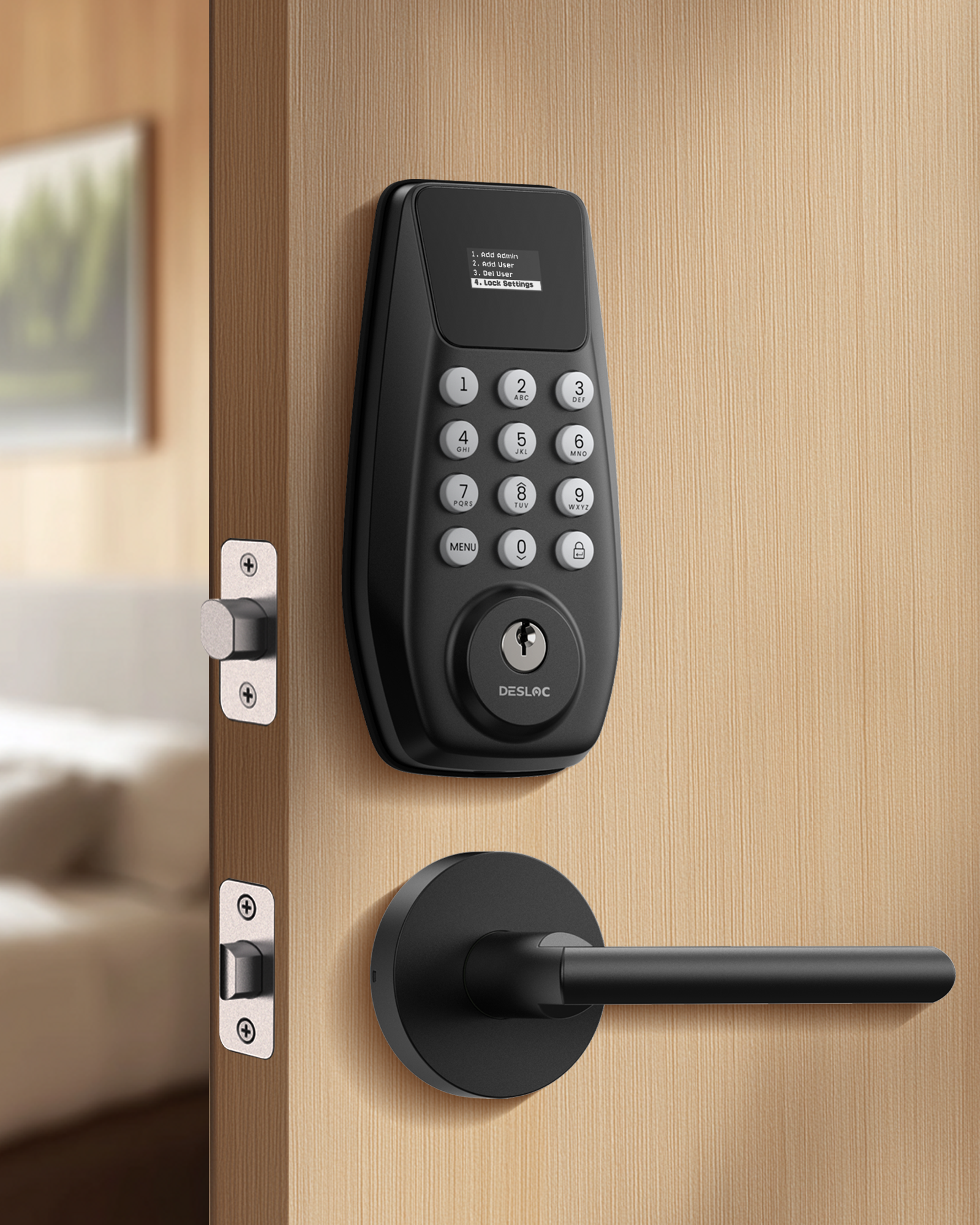 Best Door Lock with Keypad for Smart Homes｜DESLOC