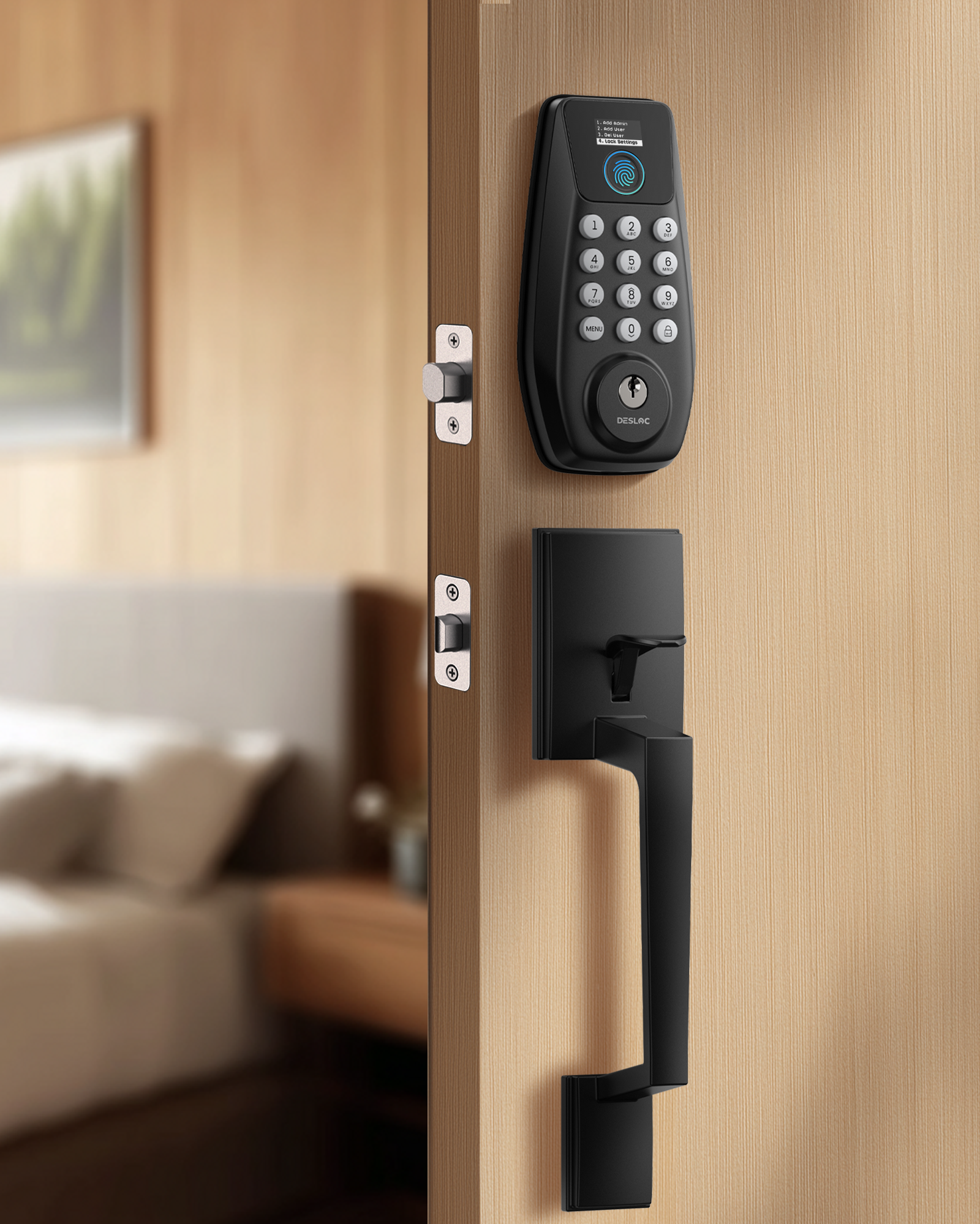 Best Smart Deadbolt Lock with Display Screen & Keypad | DESLOC